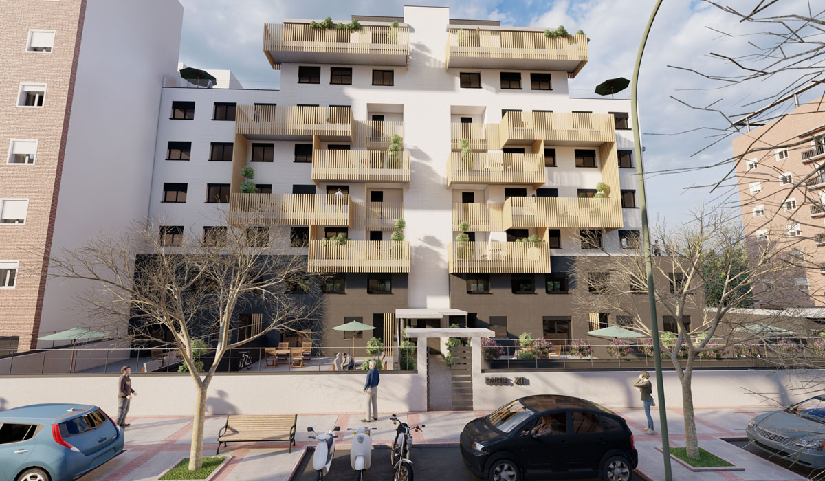 Edificio París XII » Inmobiliaria Novogar